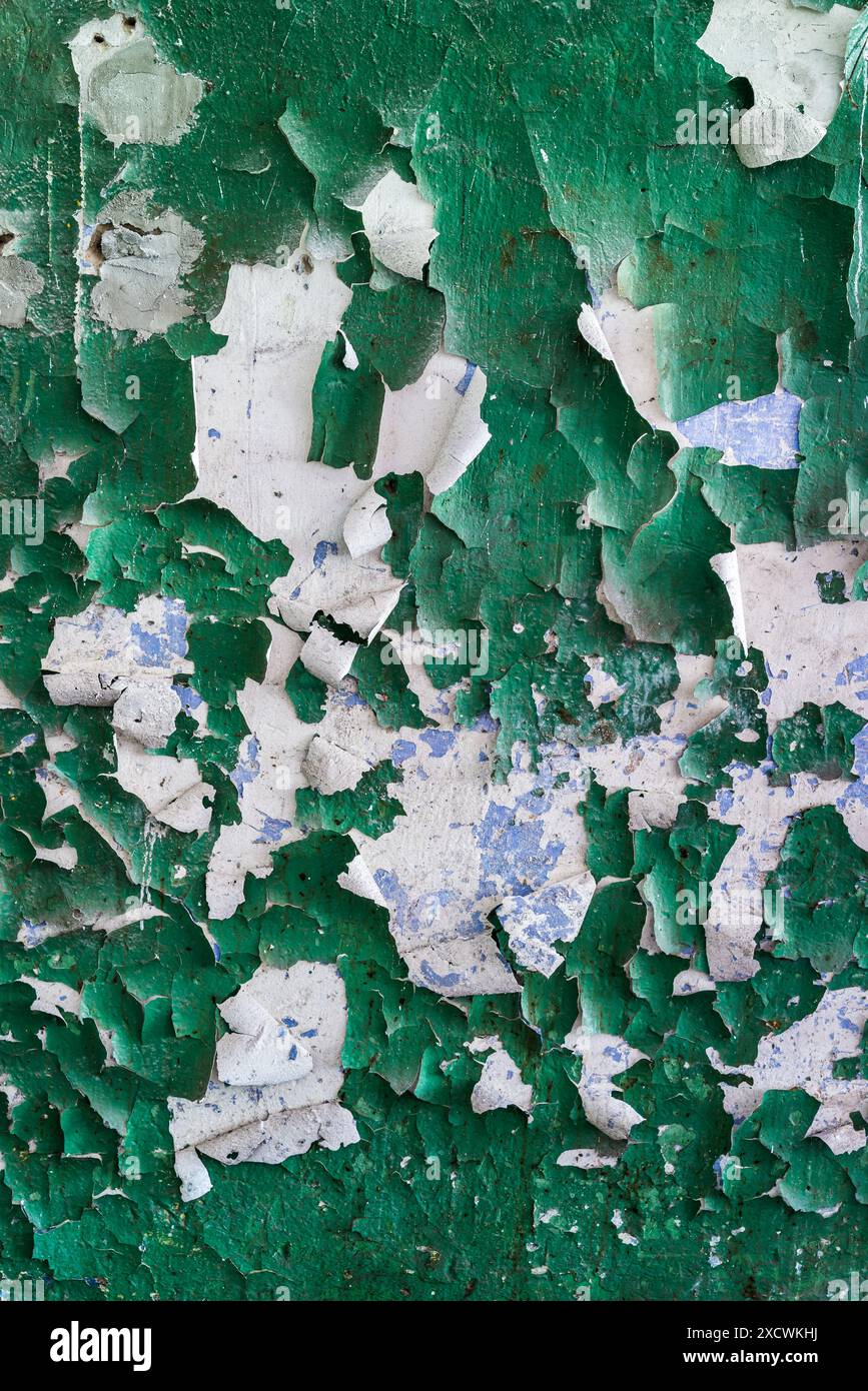 Layer of green paint hi-res stock photography and images - Alamy