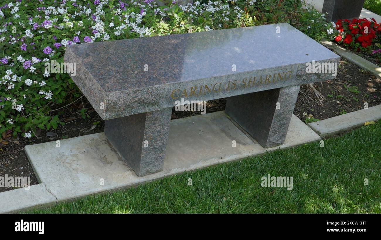 Los Angeles, California, USA 18th June 2024 Kirk Douglas, Anne Douglas ...