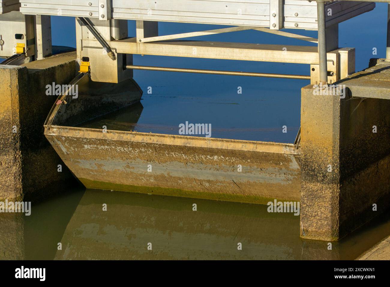 Kyabram Victoria Australia, 18th June 2024. FlumeGates Part of the ...