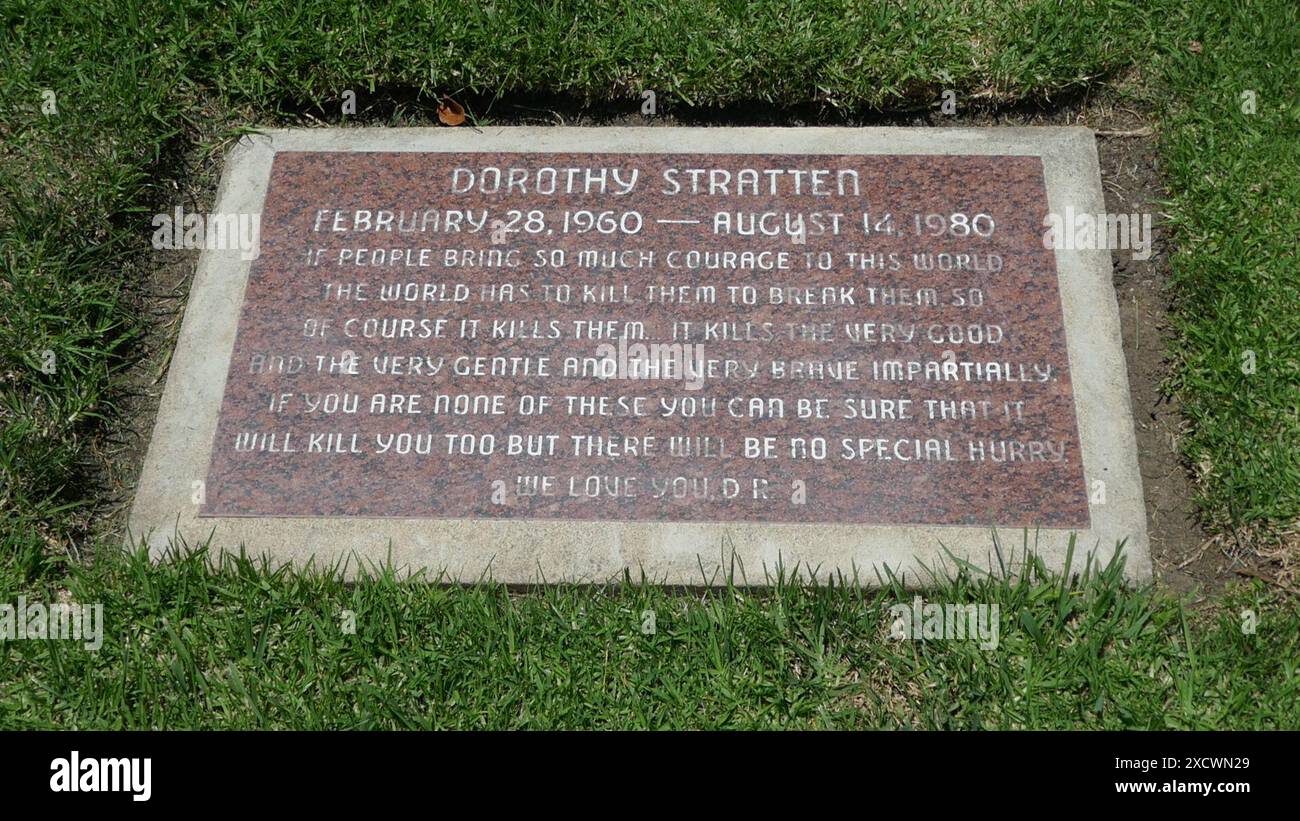 Los Angeles, California, USA 18th June 2024 Playmate/murder victim ...