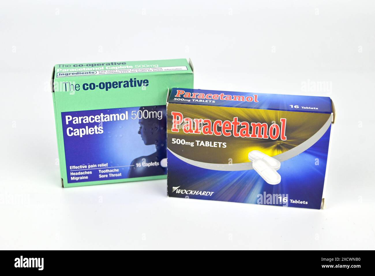 Paracetamol caplets hi-res stock photography and images - Alamy