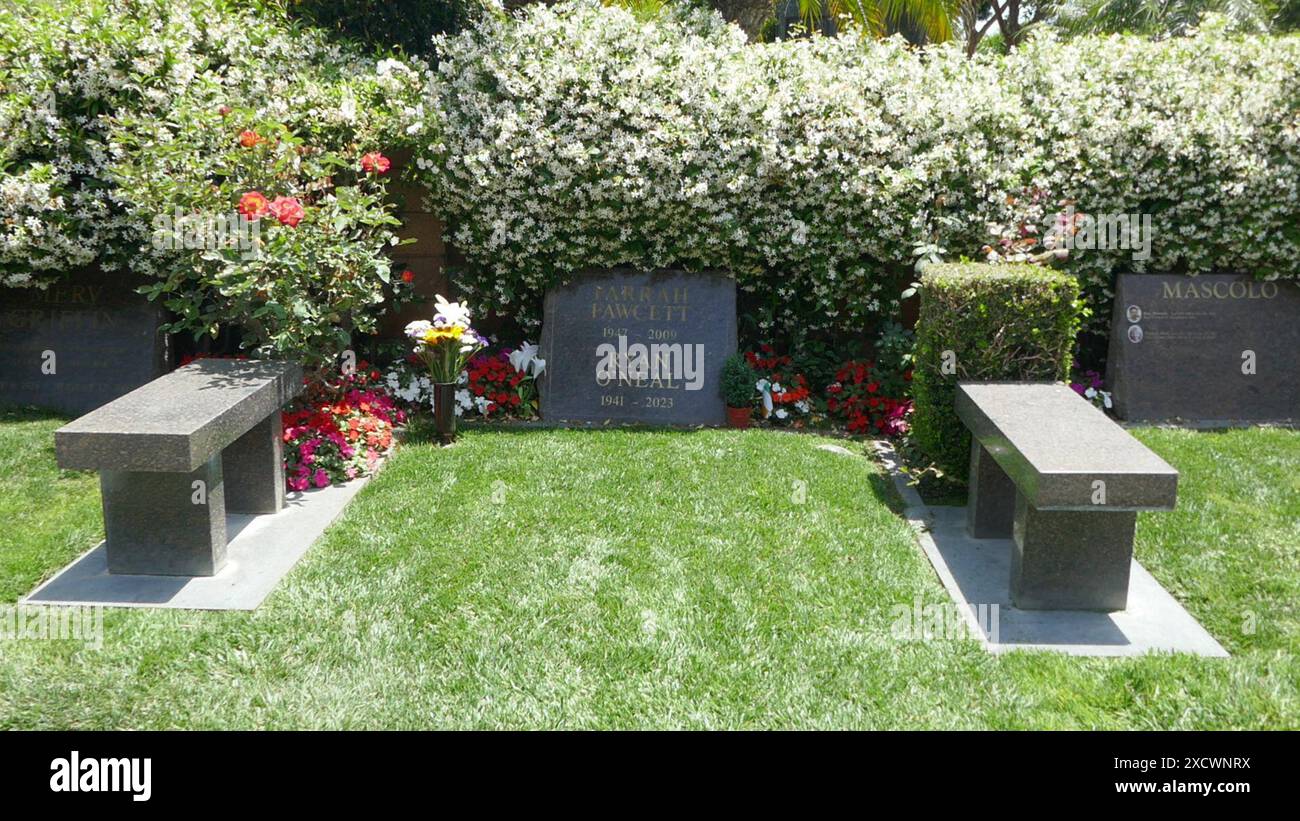 Los Angeles, California, USA 18th June 2024 Actress Farrah Fawcett and ...