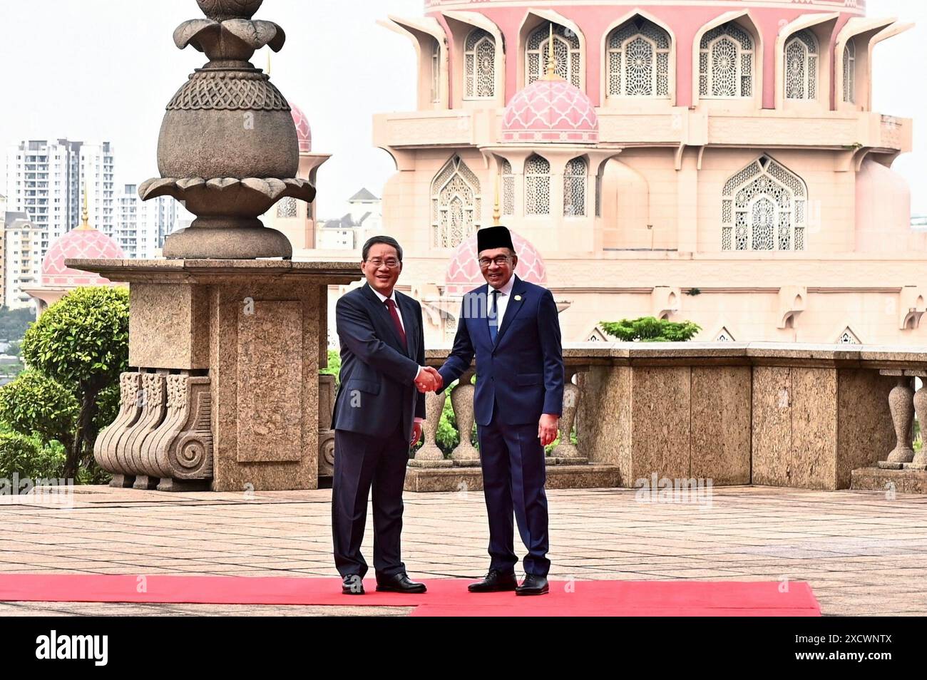 In this photo released by Malaysia's Department of Information, China's ...