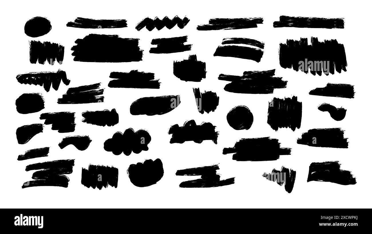 Abstract shapes in varying Cut Out Stock Images & Pictures - Alamy