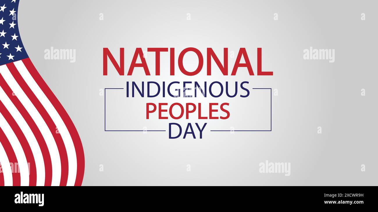 Indigenous people's day celebration usa Stock Vector Images - Alamy