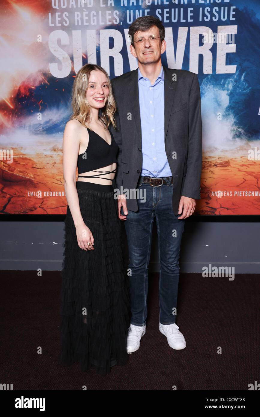 Paris, France. 18th June, 2024. CORRECTION CAPTION - Lisa Delamar and ...