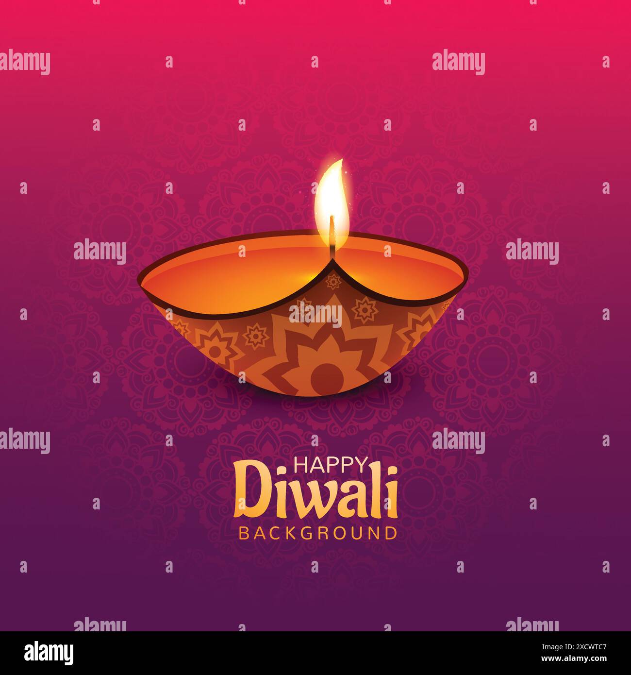 Beautiful happy diwali card background Stock Vector Image & Art - Alamy