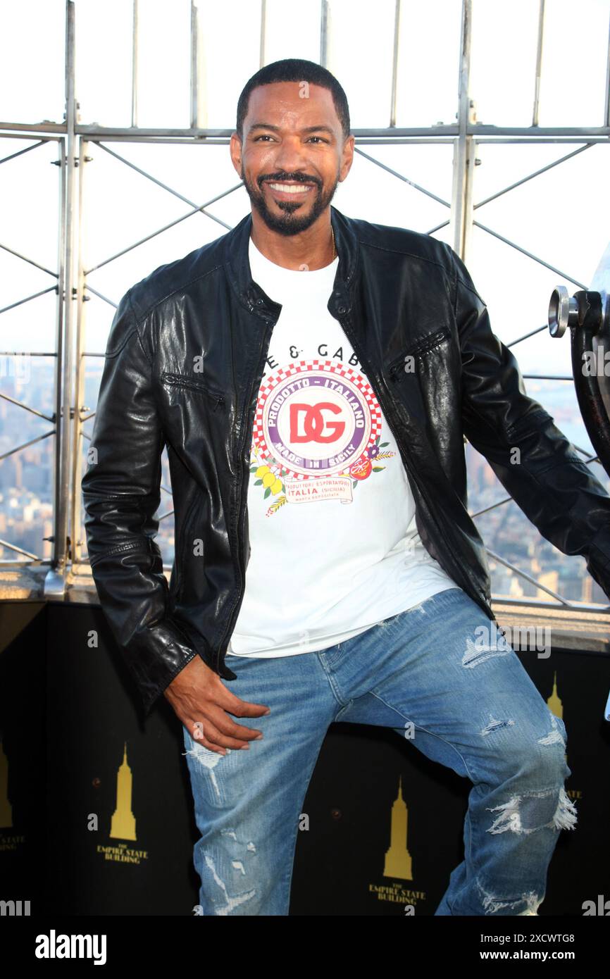 New York, NY, USA. 18th June, 2024. Laz Alonso pictured as the cast of ...