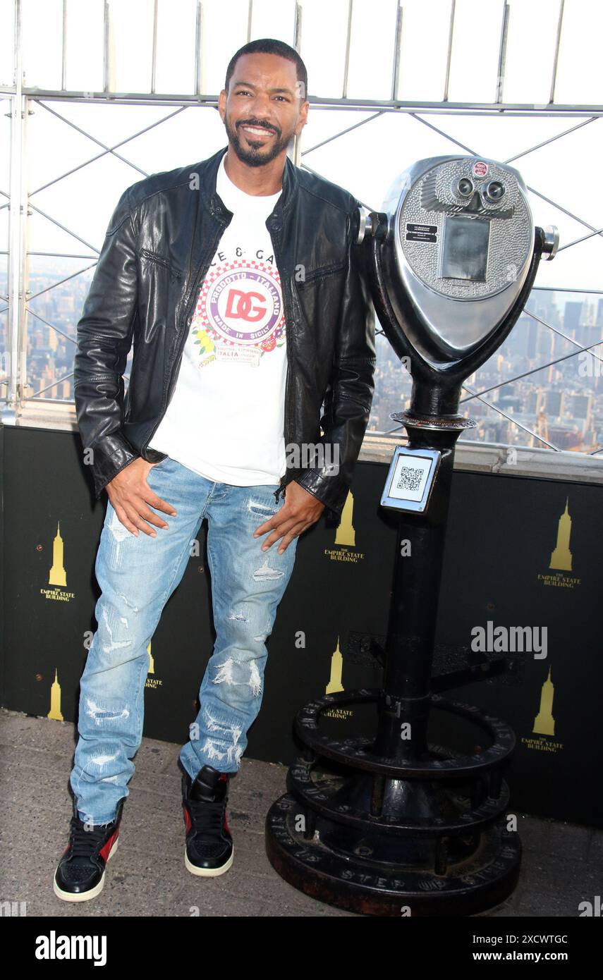 New York, NY, USA. 18th June, 2024. Laz Alonso pictured as the cast of ...