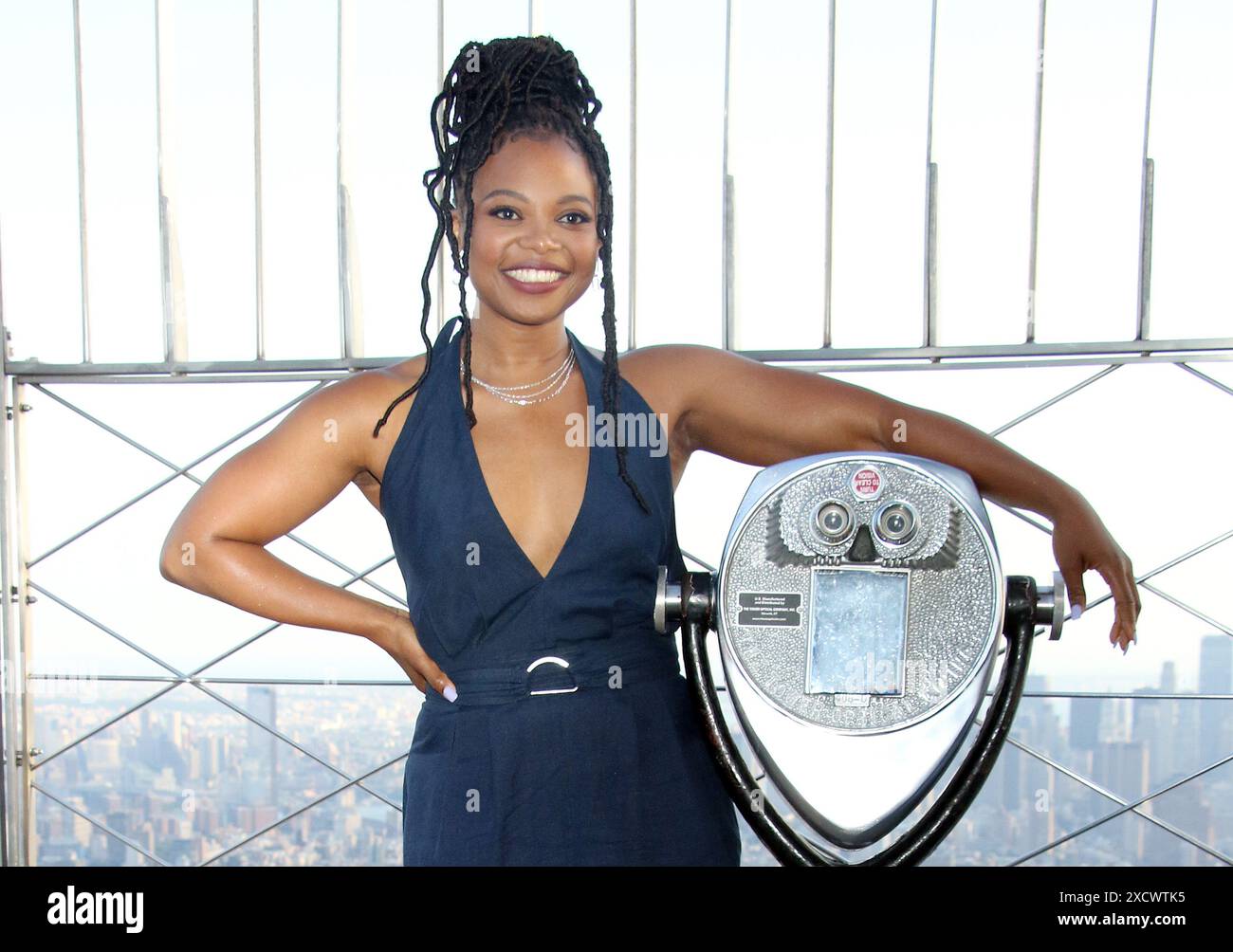 New York, NY, USA. 18th June, 2024. Susan Heyward pictured as the cast ...