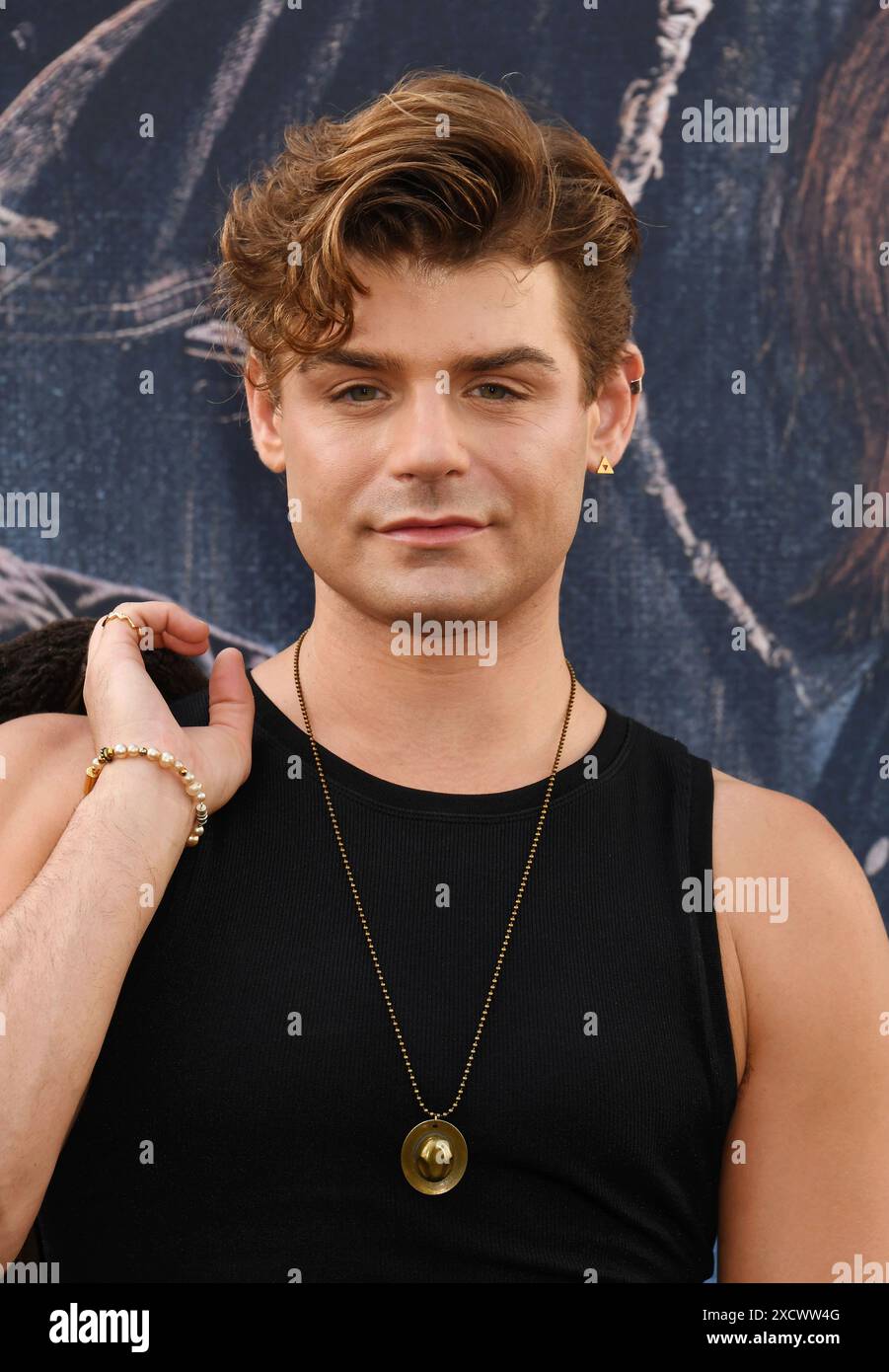 HOLLYWOOD, CALIFORNIA - JUNE 17: Garrett Clayton attends the Los ...