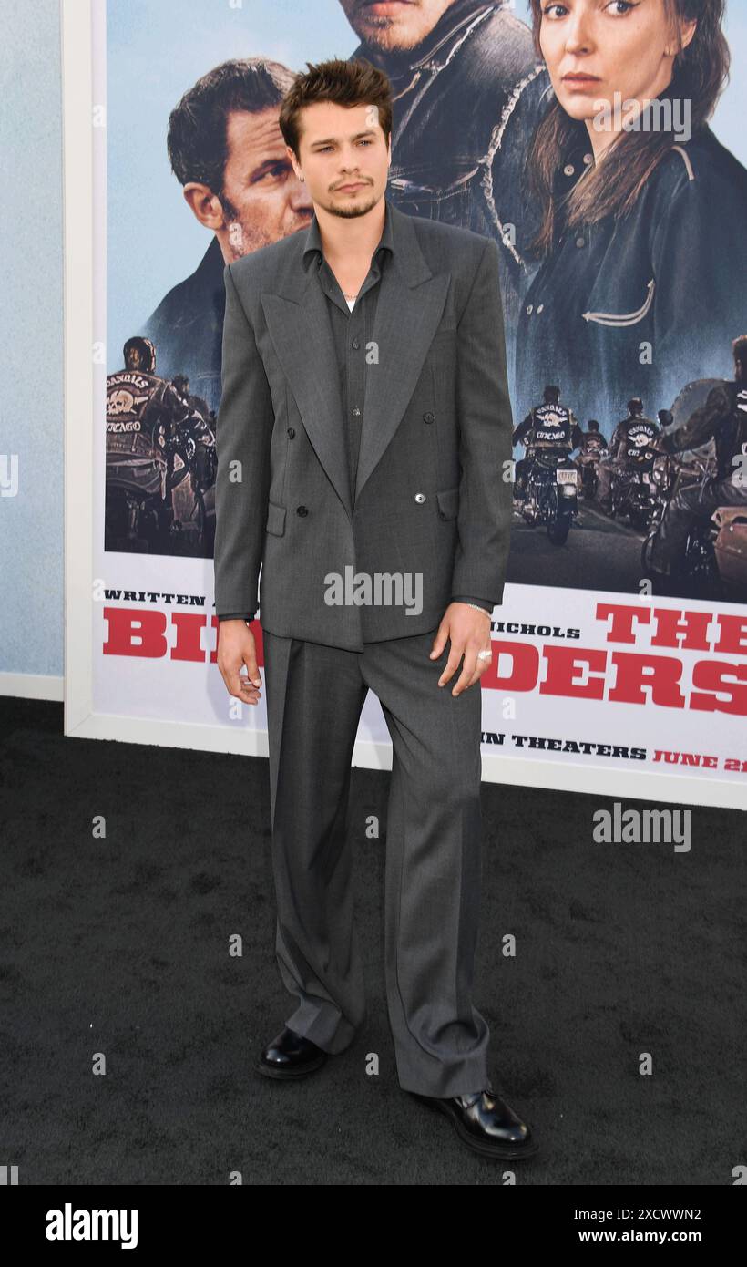 HOLLYWOOD, CALIFORNIA - JUNE 17: Toby Wallace attends the Los Angeles premiere of Focus Features ...