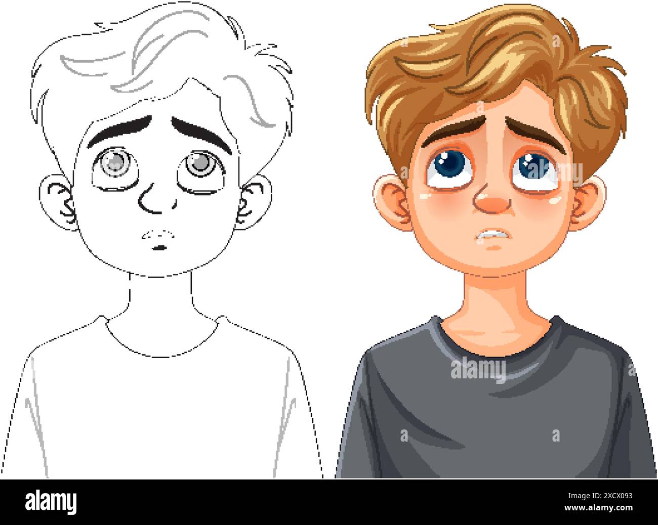 Shading his eyes Cut Out Stock Images & Pictures - Alamy