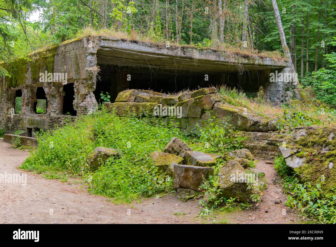 Wolf Lair in Gierloz, Poland Stock Photo - Alamy