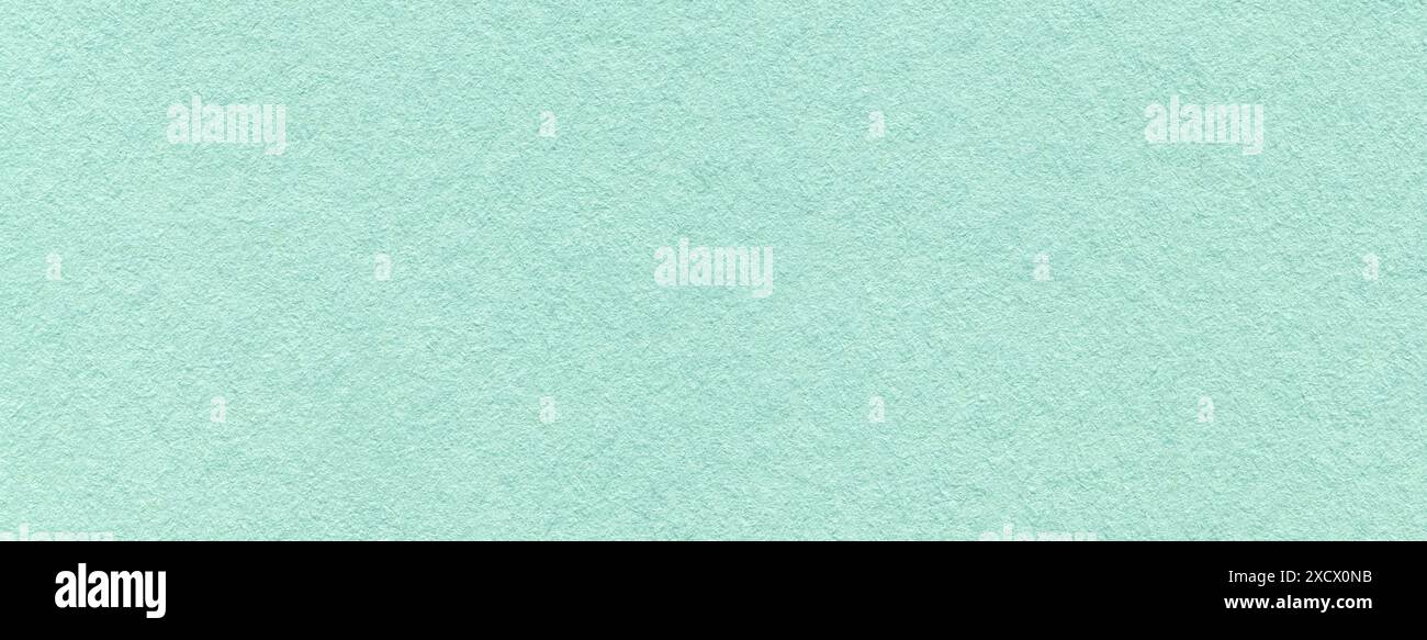 Texture of old light cyan paper background, closeup. Structure of dense ...