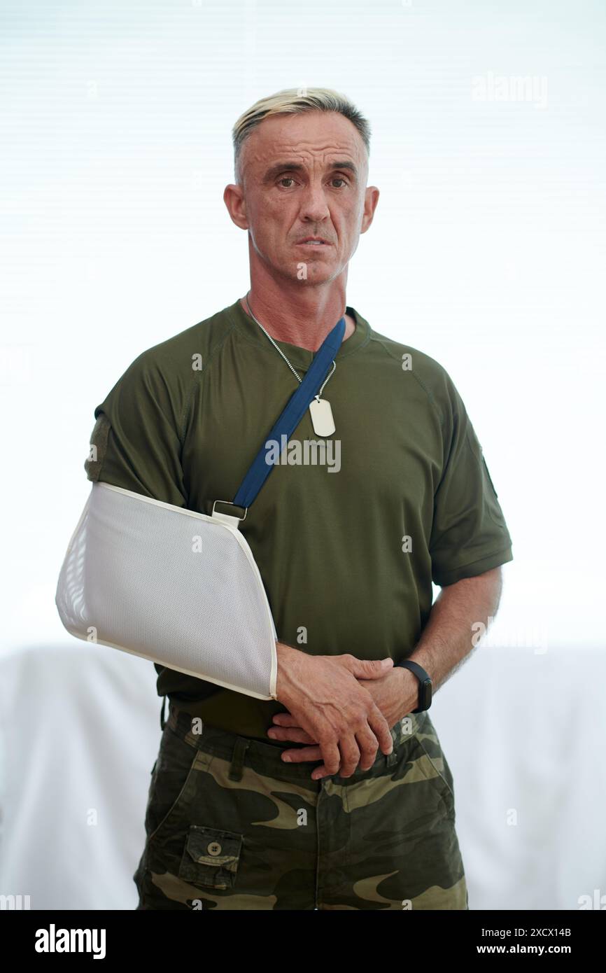 Wounded soldier rehabilitation hi-res stock photography and images - Alamy