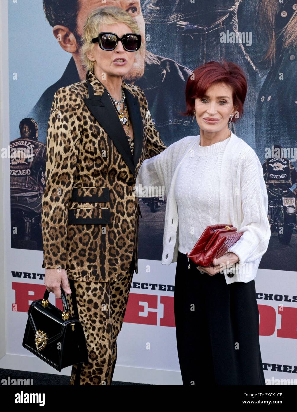 June 17, 2024, Hollywood, California, USA: Sharon Stone, and Sharon ...