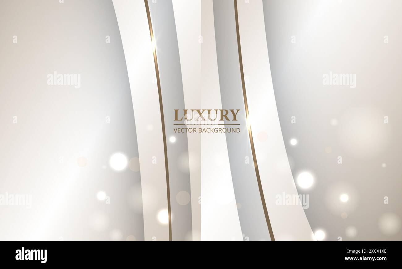 Luxury abstract 3D background with geometric shapes and sparkles ...