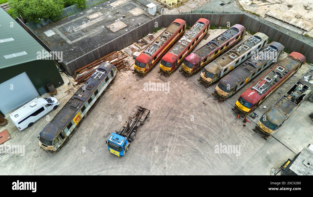 British Rail Class 90 electric locomotives built by British Rail ...
