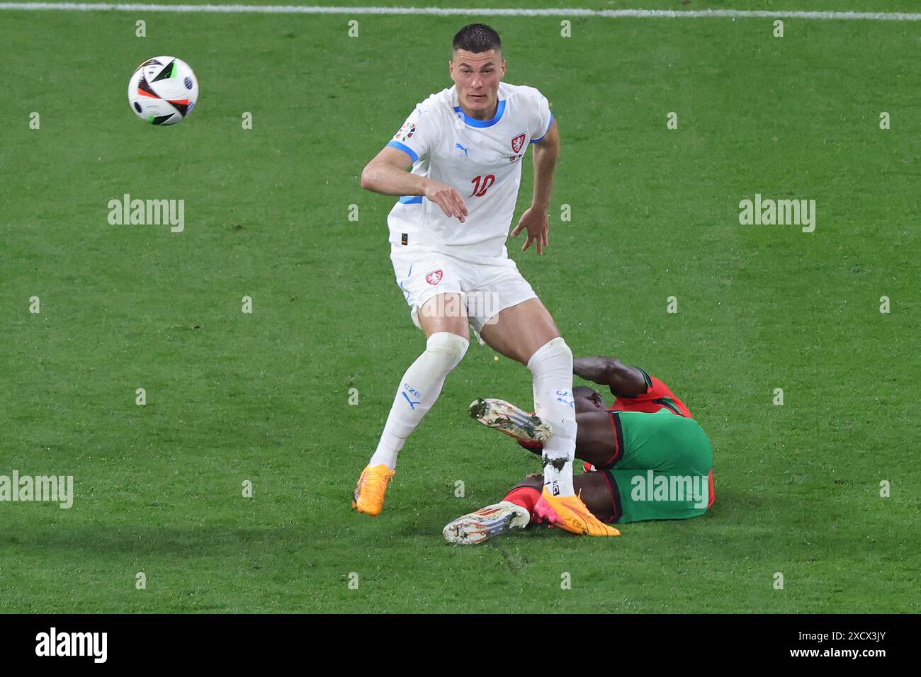 Patrik Schick of Czech Republic during the UEFA Euro 2024, Group F ...