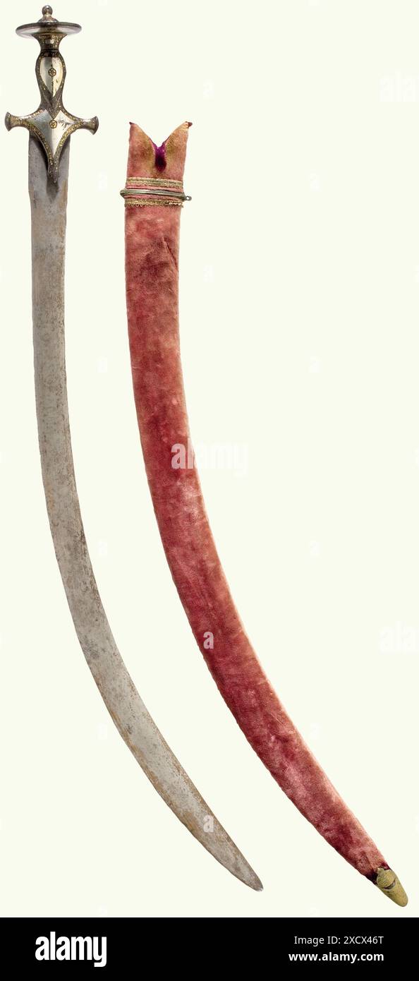weapons, swords, Asian, talwar, 18th century, 19th century, PROPERTY ...