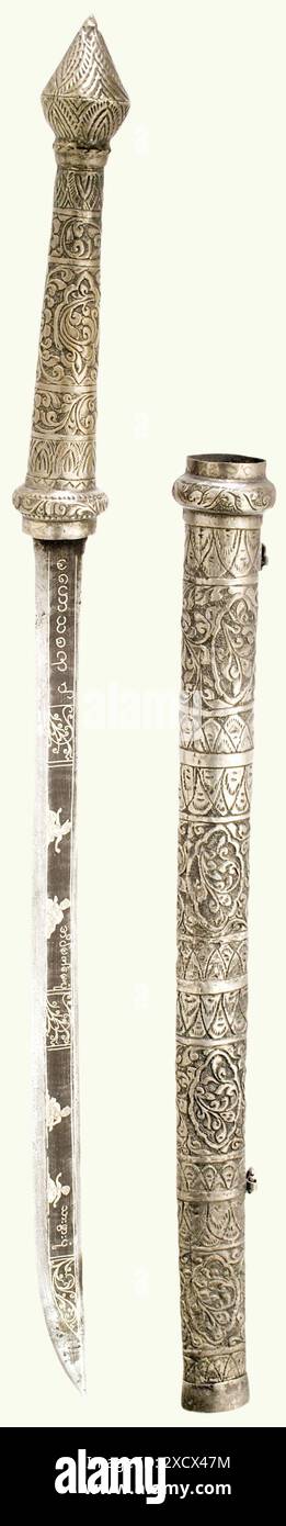 weapons, swords, Asian, Dha, PROPERTY-RELEASED Stock Photo - Alamy