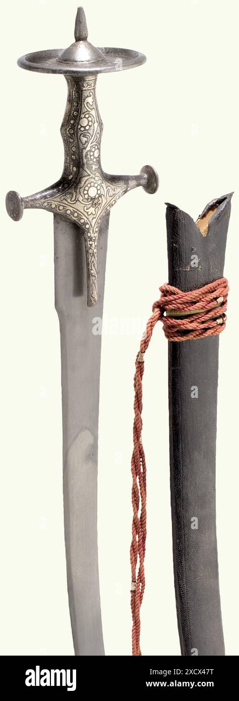 weapons, swords, Asian, talwar, 19th century, PROPERTY-RELEASED Stock ...