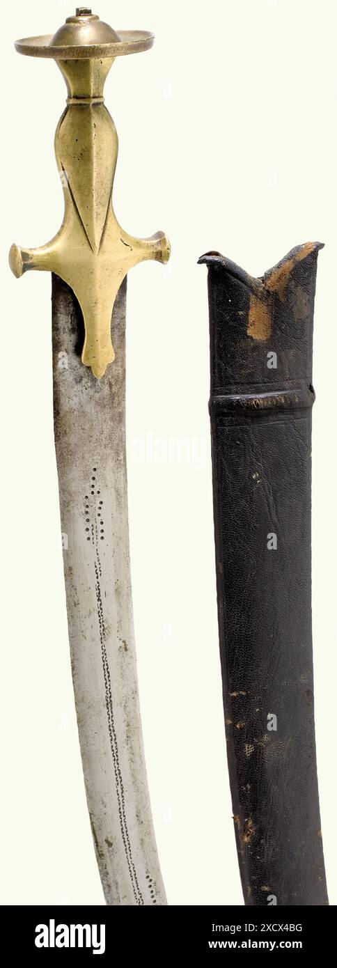 weapons, swords, Asian, talwar, 19th century, PROPERTY-RELEASED Stock ...