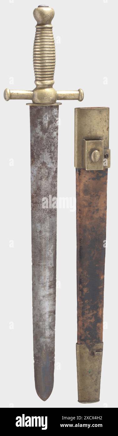 weapons, knives, fascine knife, 19th century, PROPERTY-RELEASED Stock ...