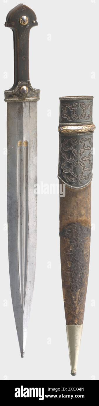 weapons, dagger, kinzhal, 19th century, PROPERTY-RELEASED Stock Photo ...