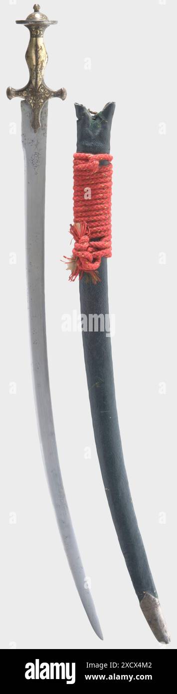 weapons, swords, Asian, talwar, 19th century, PROPERTY-RELEASED Stock ...