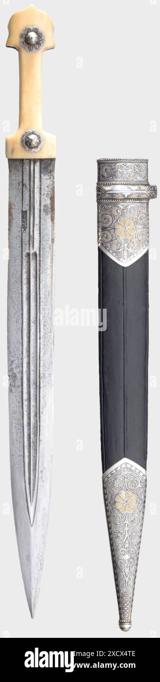 weapons, dagger, kinzhal, 19th century, PROPERTY-RELEASED Stock Photo ...