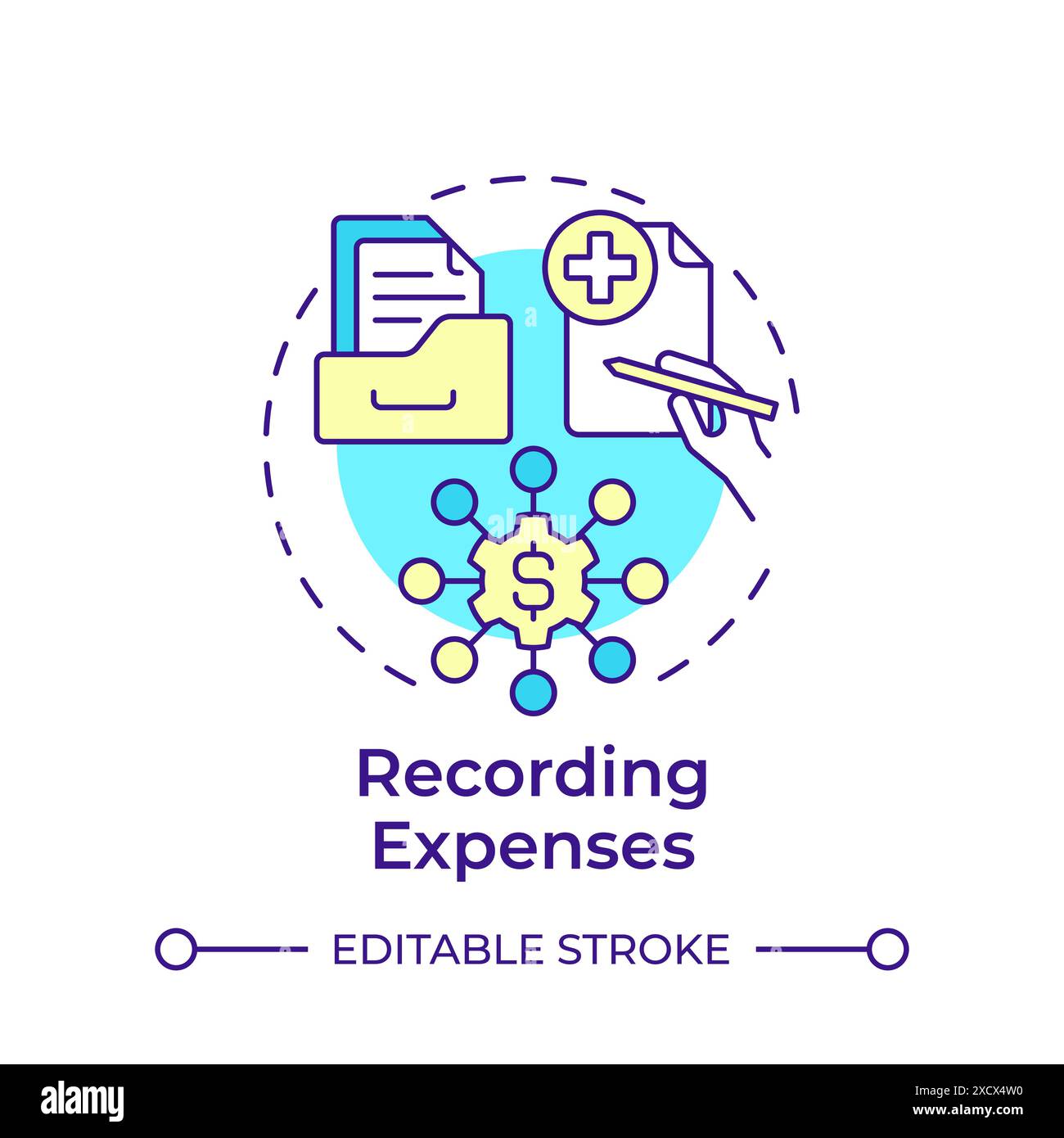 Documentation bills Stock Vector Images - Alamy