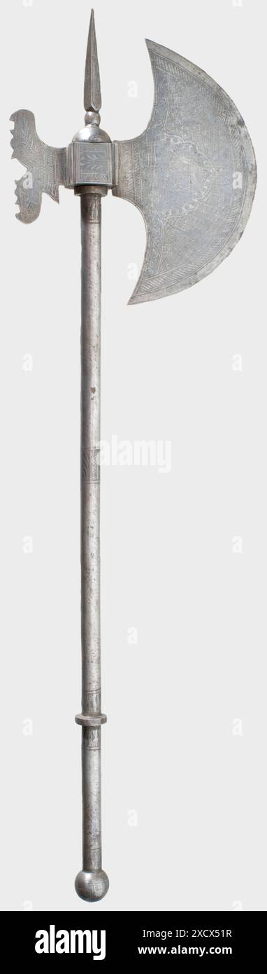 weapons, battle axe, 19th century, PROPERTY-RELEASED Stock Photo - Alamy