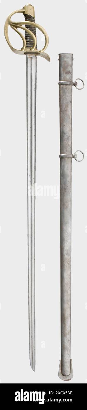 weapons, swords, backsword, 19th century, PROPERTY-RELEASED Stock Photo ...
