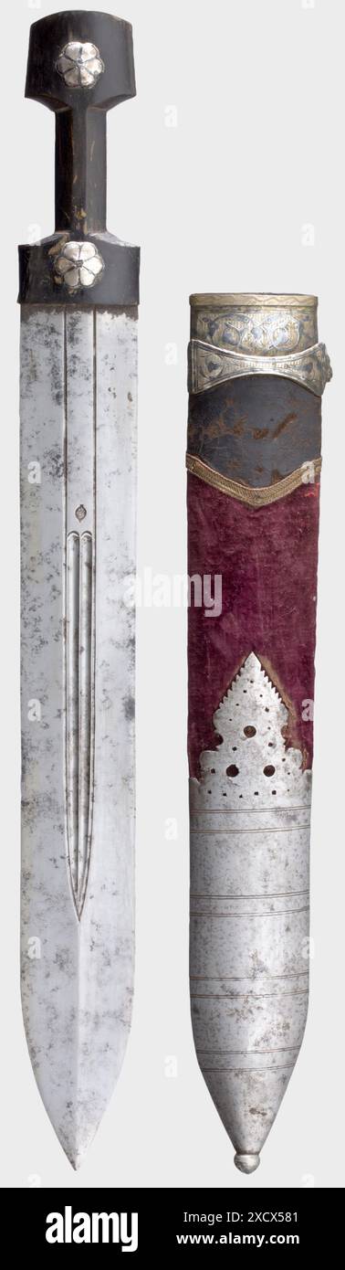 weapons, dagger, kinzhal, 19th century, PROPERTY-RELEASED Stock Photo ...