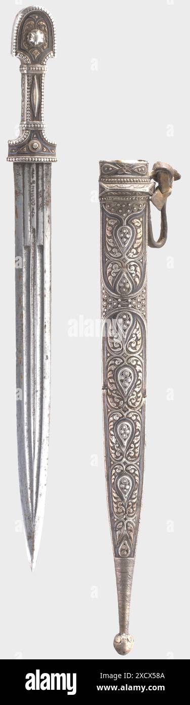 weapons, dagger, kinzhal, 19th century, 20th century, PROPERTY-RELEASED ...