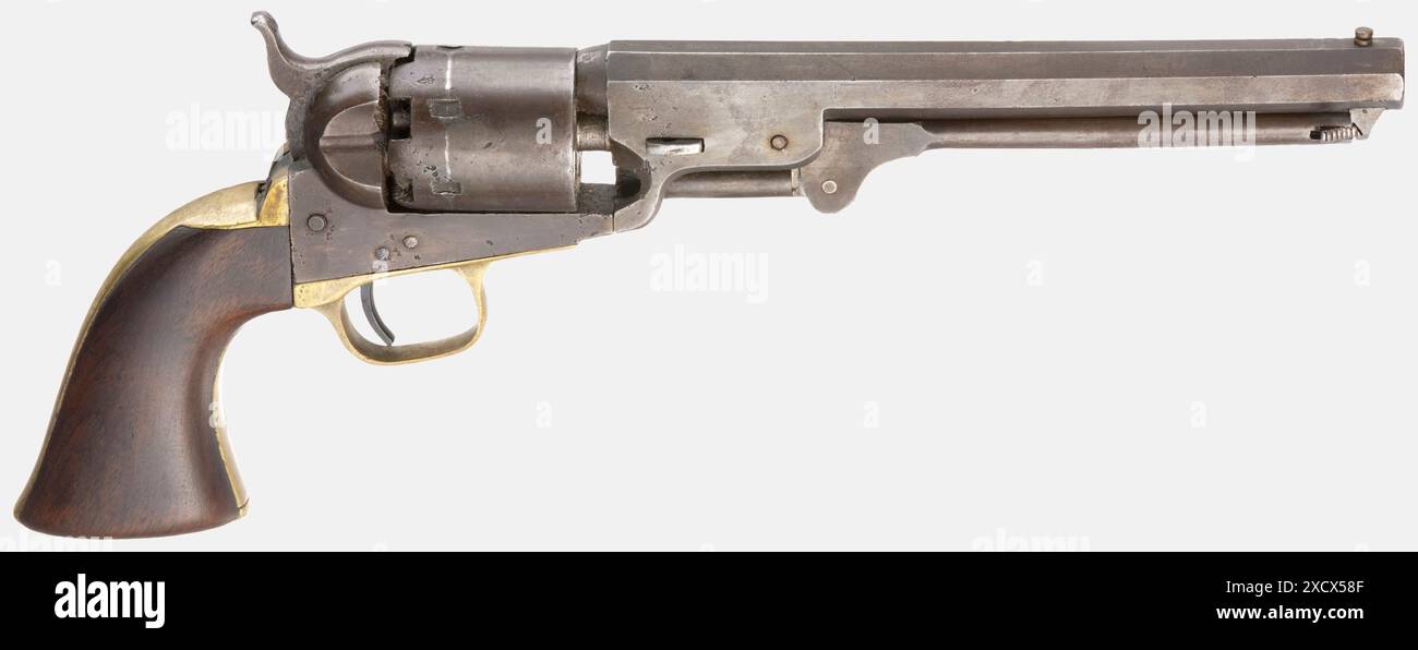 Small arms, revolvers, Colt 1851 Navy Revolver, calibre .36 inch ...