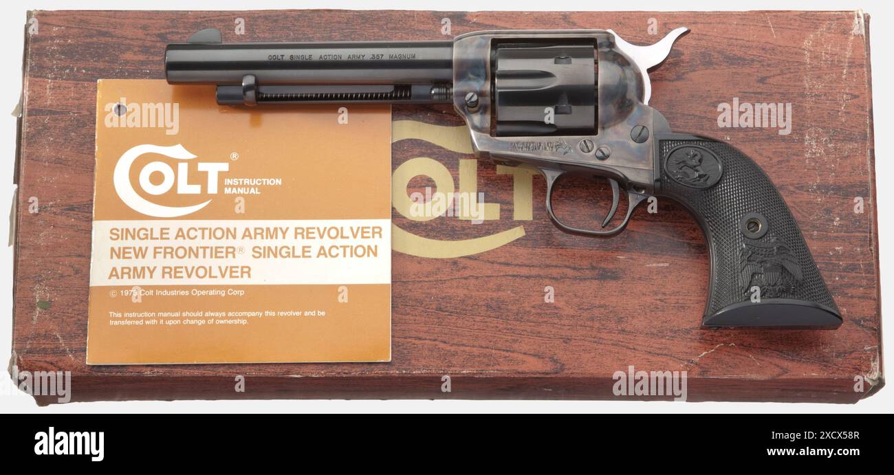 Small arms, revolvers, Colt Single Action Army 1873 revolver, calibre ...