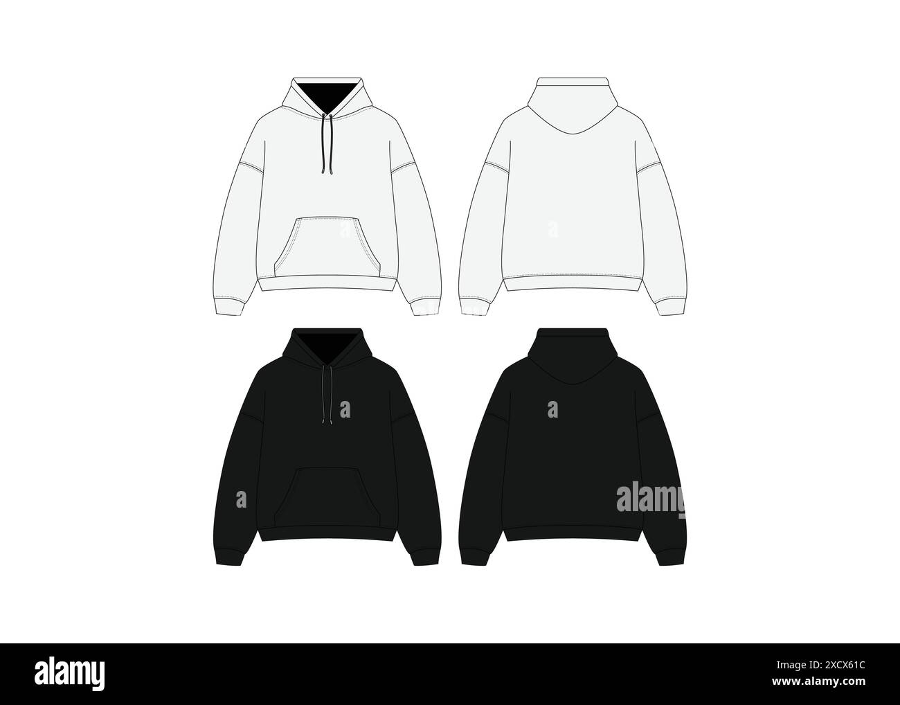 Casual long sleeve mens Stock Vector Images - Alamy