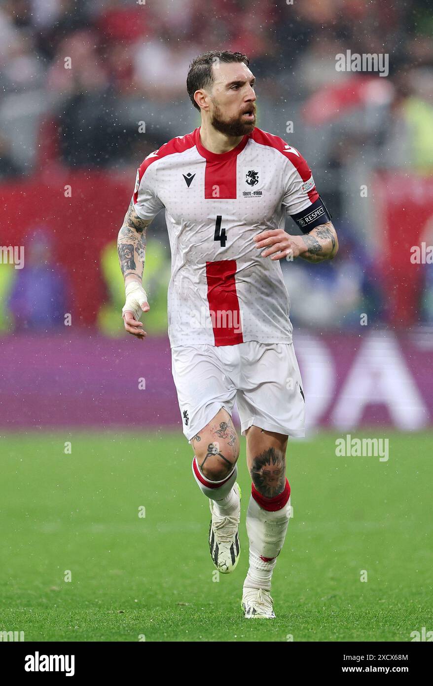 Dortmund, Germany. 18th June, 2024. Guram Kashia of Georgia during the ...