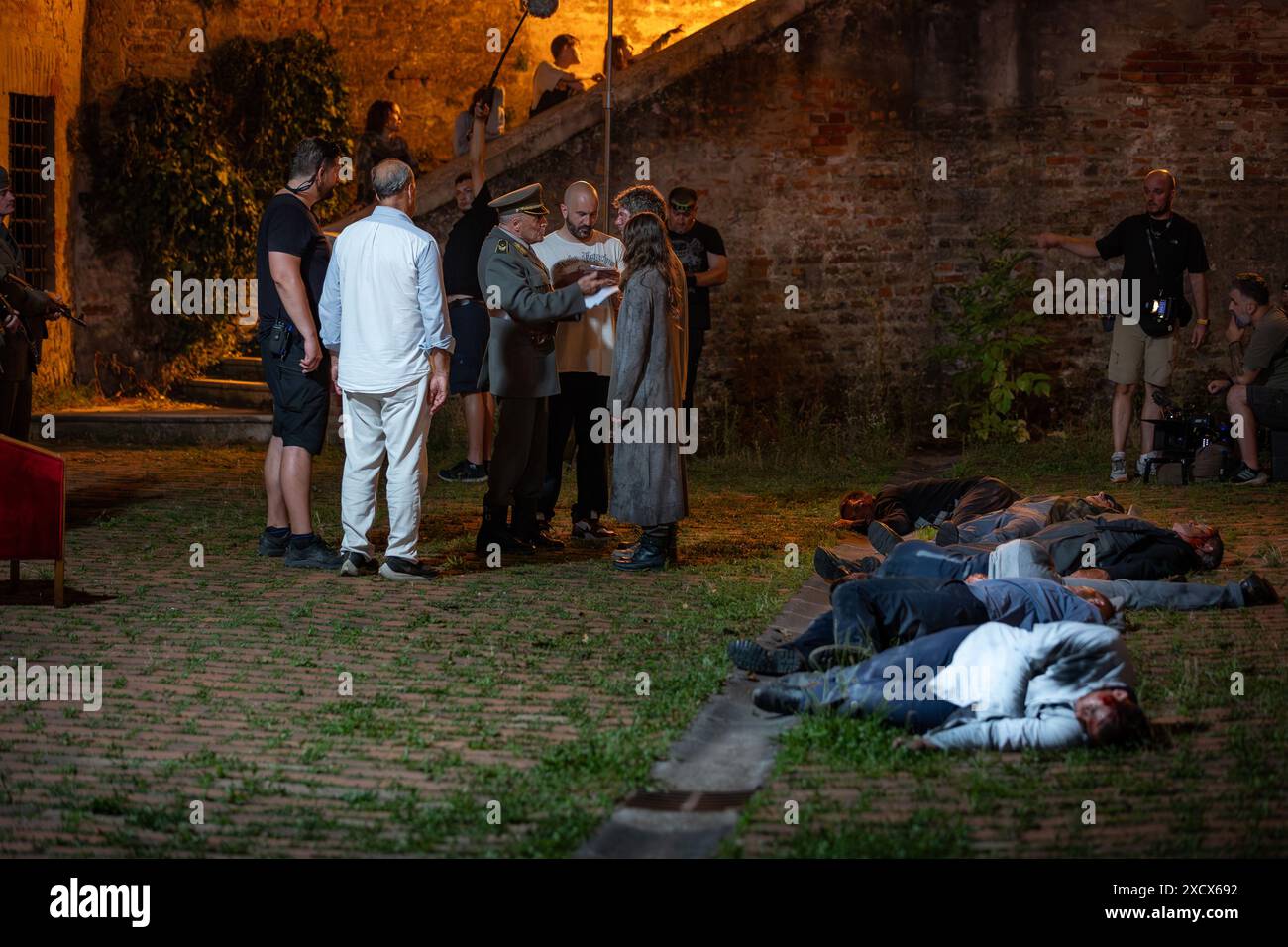 The famous Hollywood actor Armand Assante accompanied by Jakov Sedlar ...