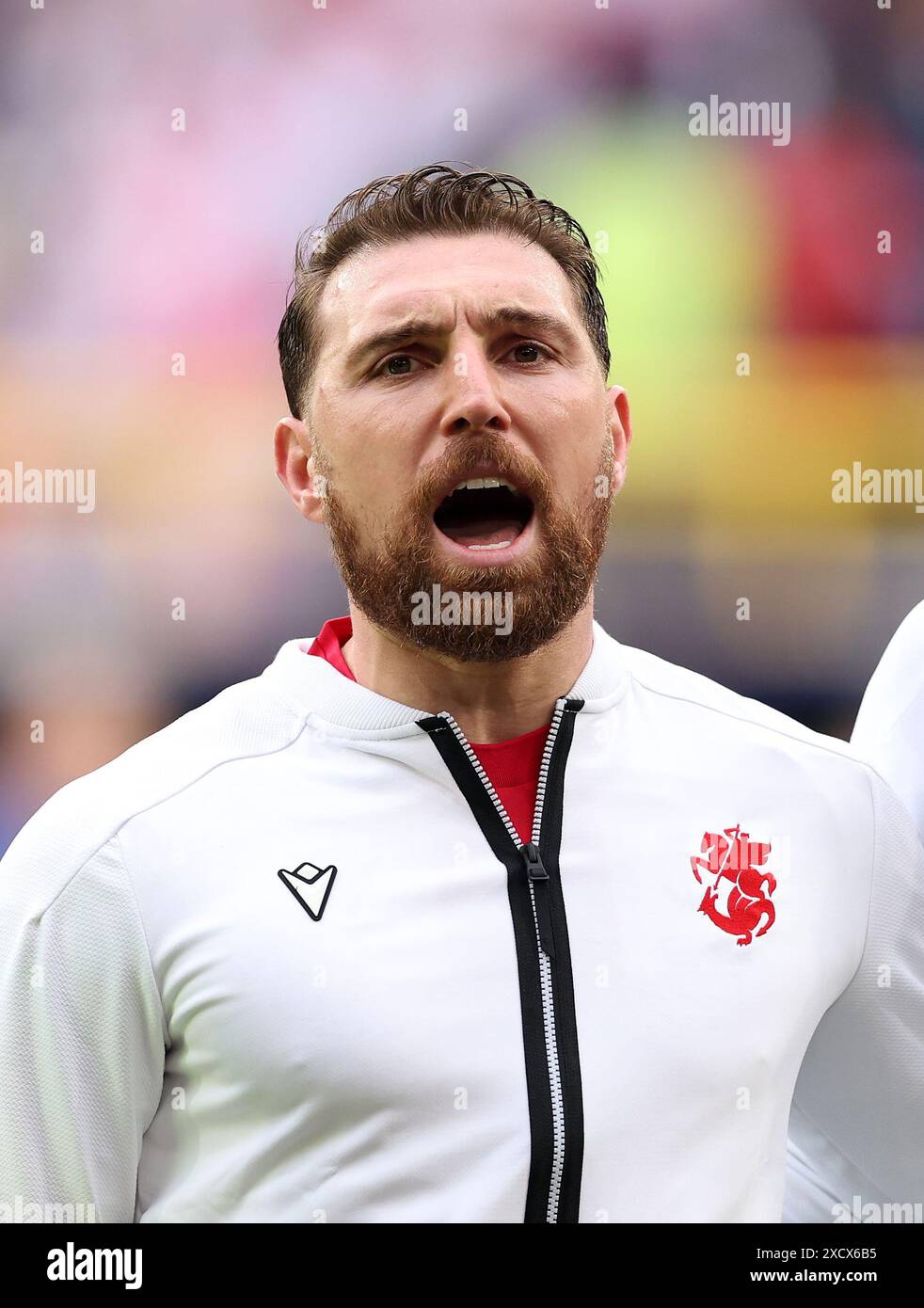 Dortmund, Germany. 18th June, 2024. Guram Kashia of Georgia during the ...