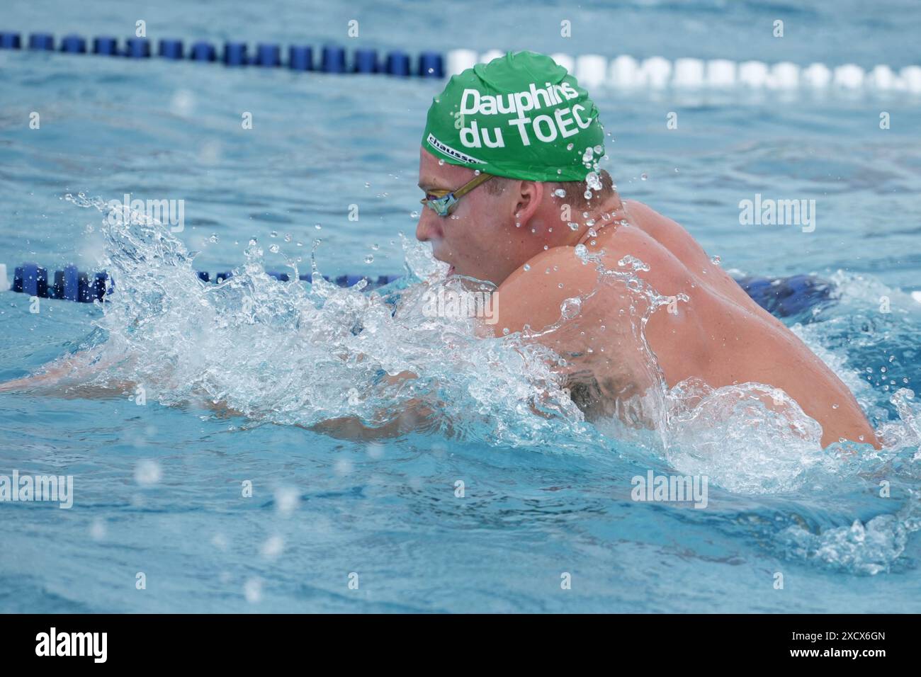 Chartres, France. 18th June, 2024. MARCHAND Léon OF. DAUPHINS TOULOUSE ...