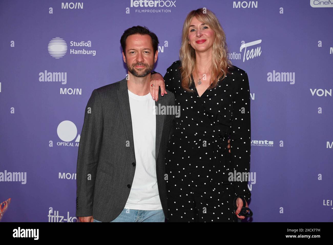 Andrea Gerhard und ihr Partner David Wehle beim Moin Mittsommer ...