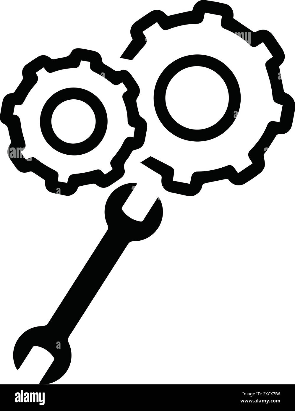 A sleek and professional mechanic logo, featuring symbols and elements ...