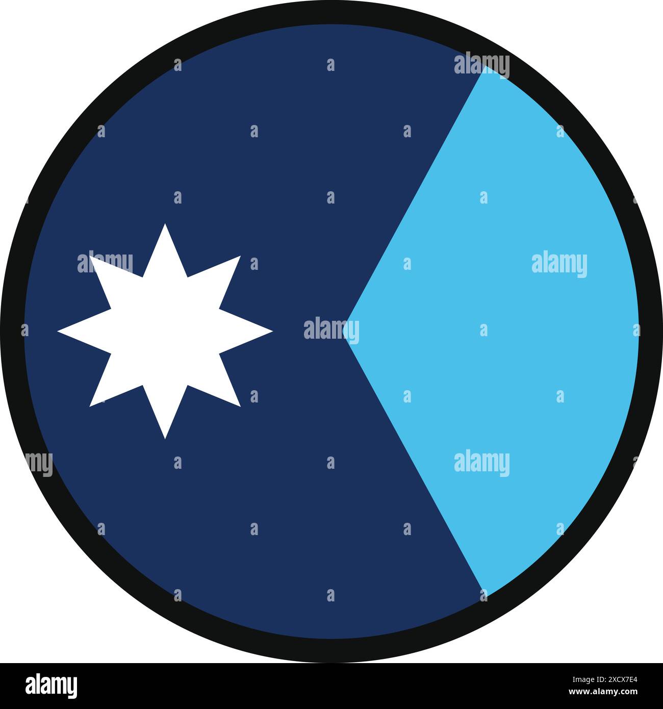 An illustration of the Minnesota flag icon, featuring the state's ...