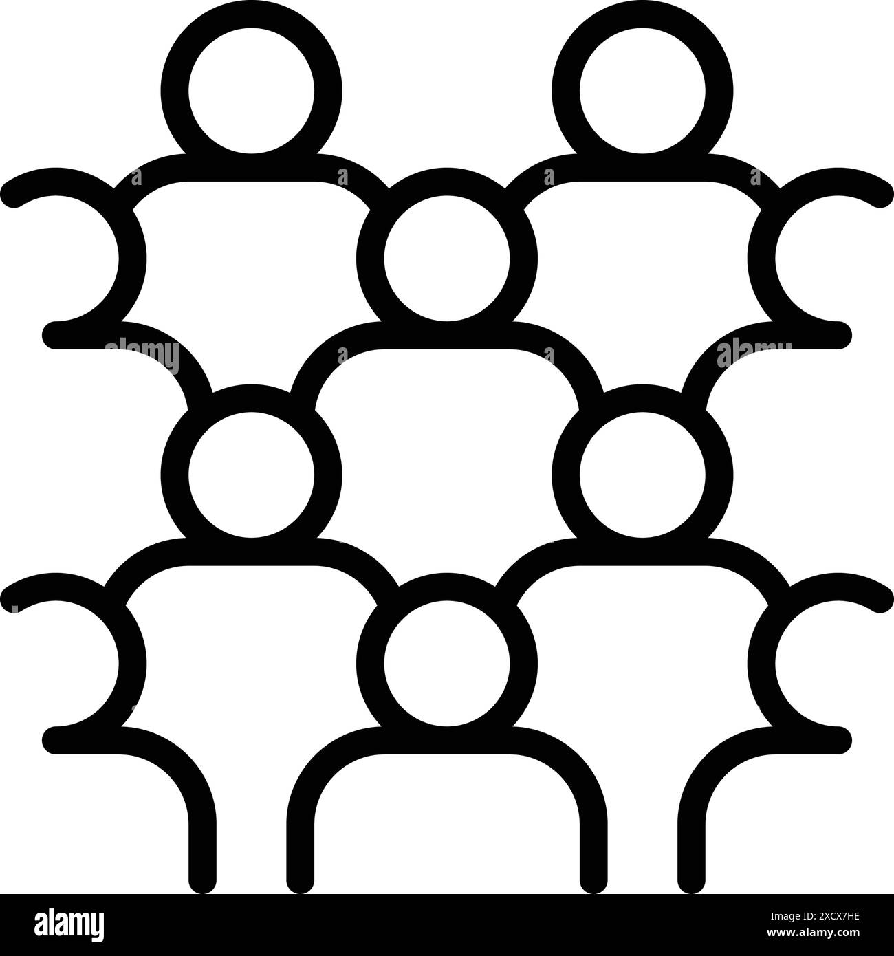 Icon for mass,collective Stock Vector Image & Art - Alamy