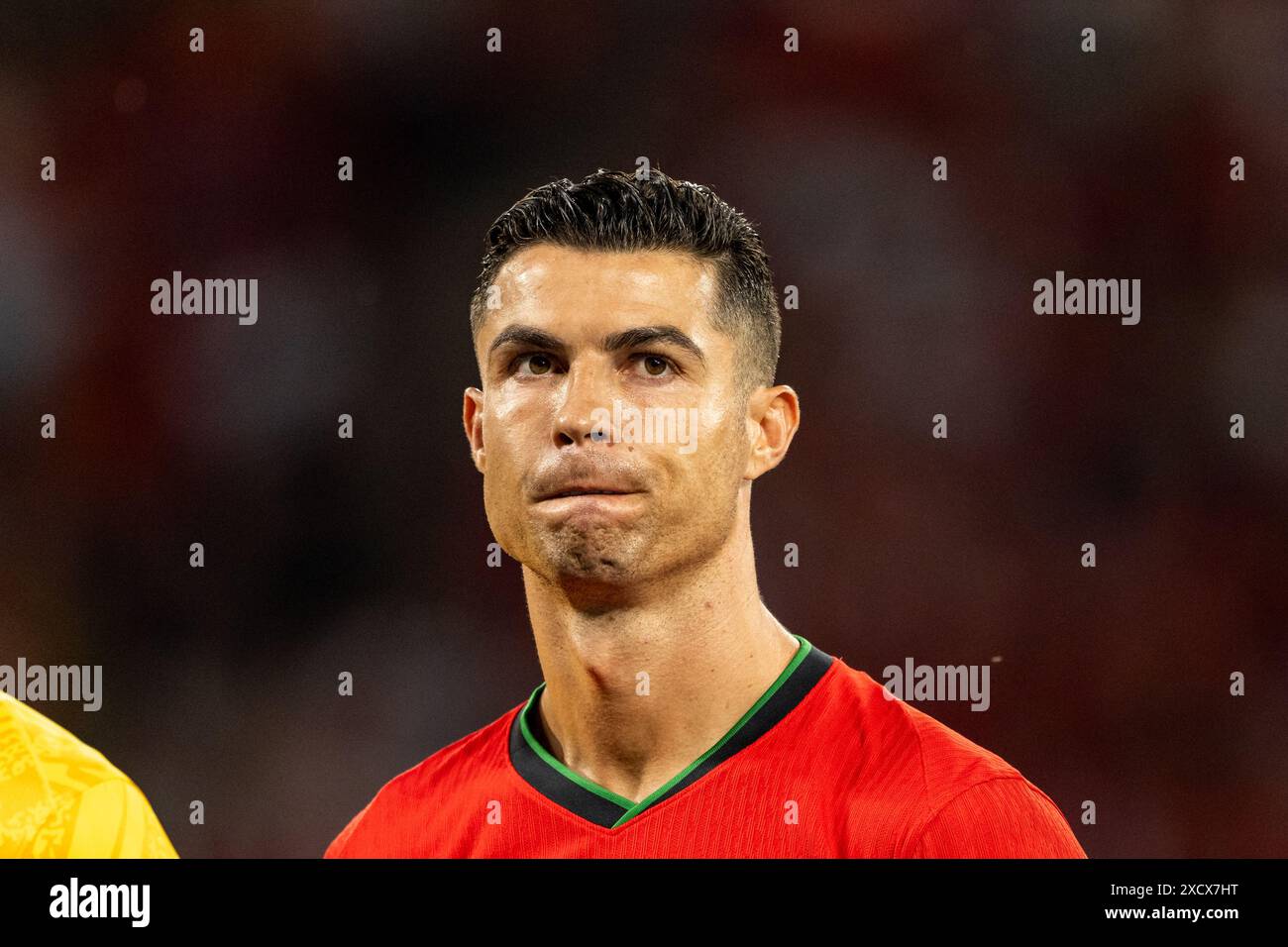 Leipzig, Germany. 18th, June 2024. Cristiano Ronaldo of Portugal seen ...