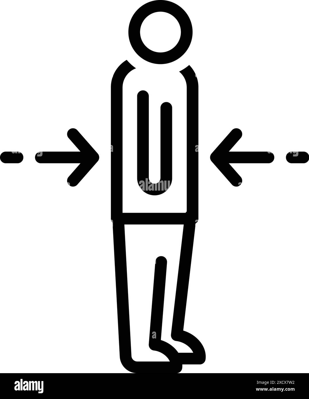 Icon for lean,lanky Stock Vector Image & Art - Alamy